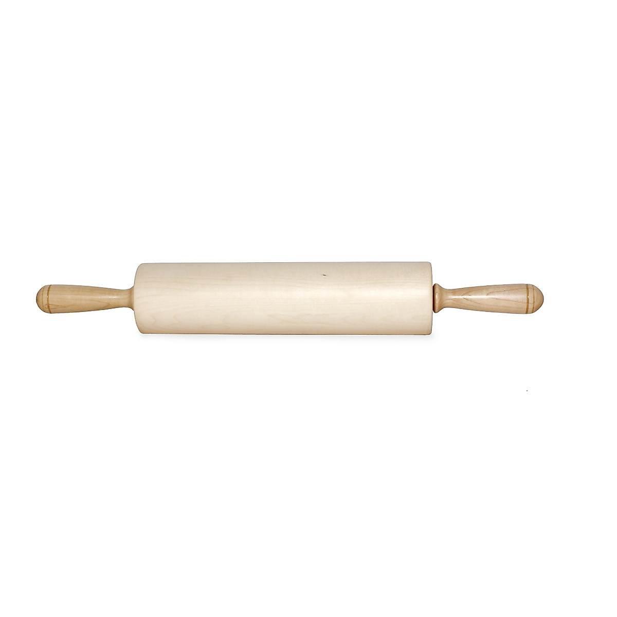 J.K. Adams Patisserie Maple Wood Rolling Pin, 12-inches by 2-3/4-inches