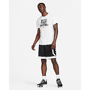 Nike Dri-FIT Elite Men's Basketball Shorts Size - M Black/White