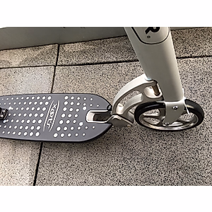 Xootr Mg Teen/Adult Kick Scooter - 800+lb Capacity - Life Long Backing - QuickClick Latch Folding Mechanism - Front & Rear Brake