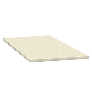 Continental Sleep 2-Inch Foam Topper,Adds Comfort to Mattress, CertiPUR-US Certified, Full, Off White