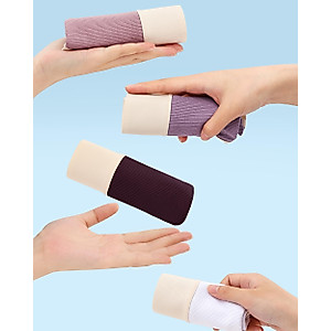 FINETOO Womens Cotton Underwear High Waisted Soft Stretch Cheeky Briefs Full Coverage Ladies Bikini Panties 6 Pack(6AM)