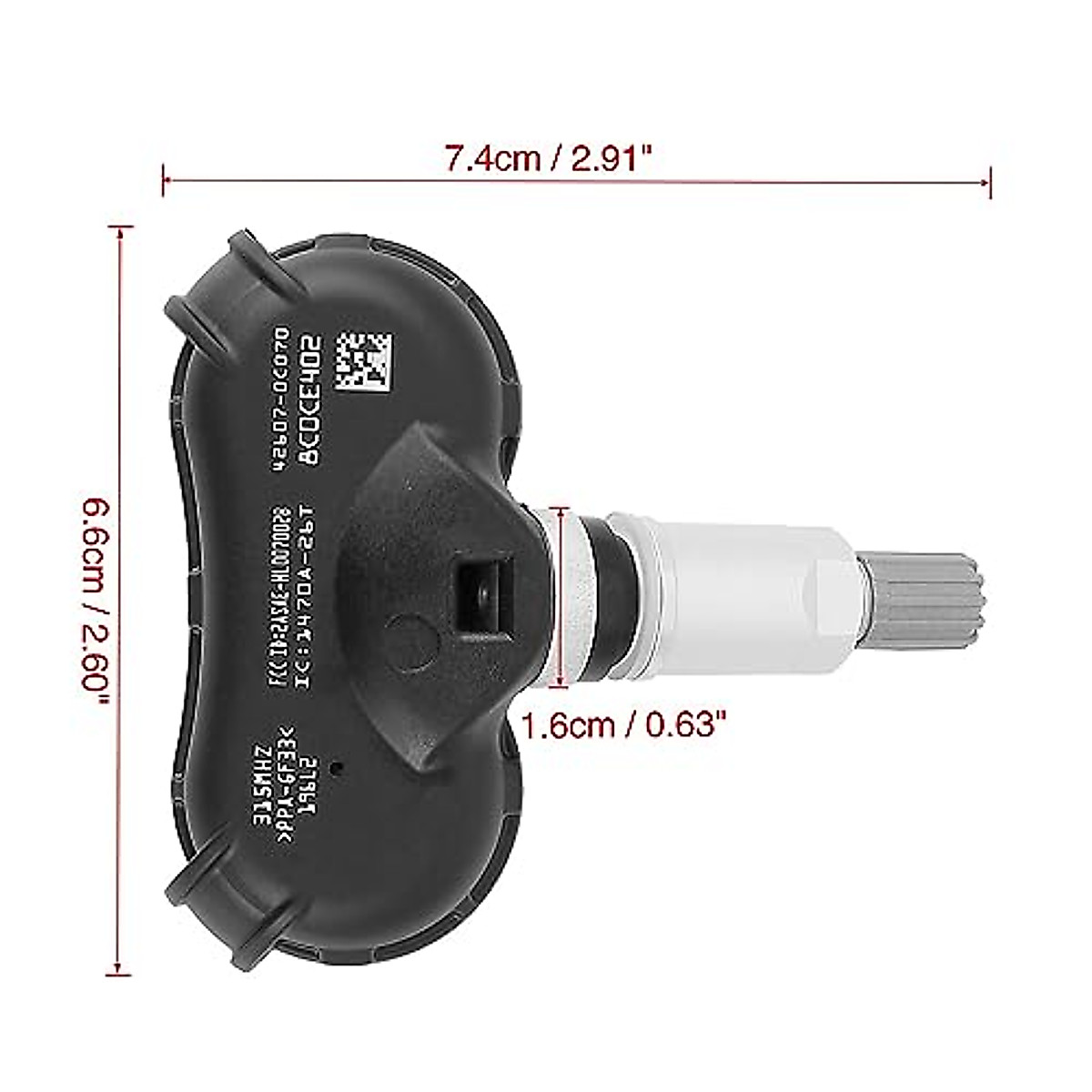 Unifizz Car Tire Pressure TPMS Sensor 42607-0C070 for Toyota Tundra 2007-2017