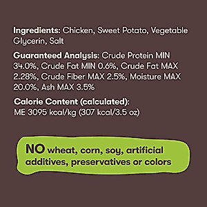 Pet 'n Shape Sweet Potato Chews – Natural Chicken Wrapped Sweet Potato Dog Treats - 42 Ounce