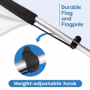 FSFLAG Vape Smoke Shop Advertising Swooper Flag, 11ft Feather Flag with Flag Pole and Ground Stake, Banner Sign for Vape Smoke Business