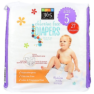 365 Everyday Value, Diapers, Size 5, 27 ct