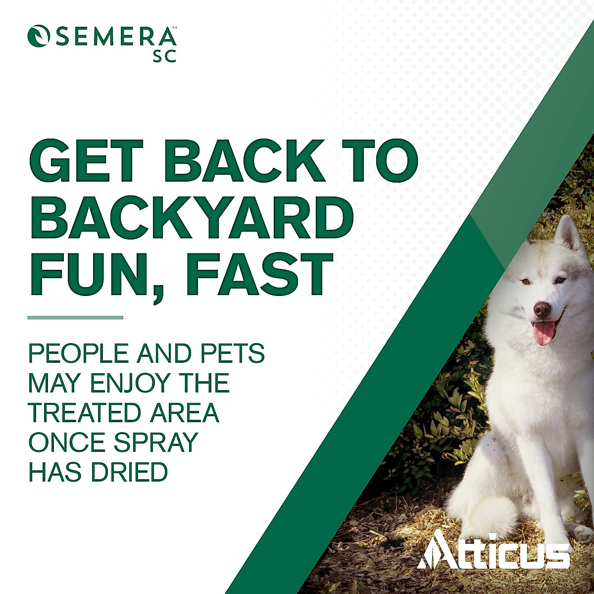 Semera SC Herbicide Concentrate (8 oz) by Atticus (Compare to SureGuard) – Flumioxazin Weed Killer – Season Long Lawn and Aquatic Weed Control