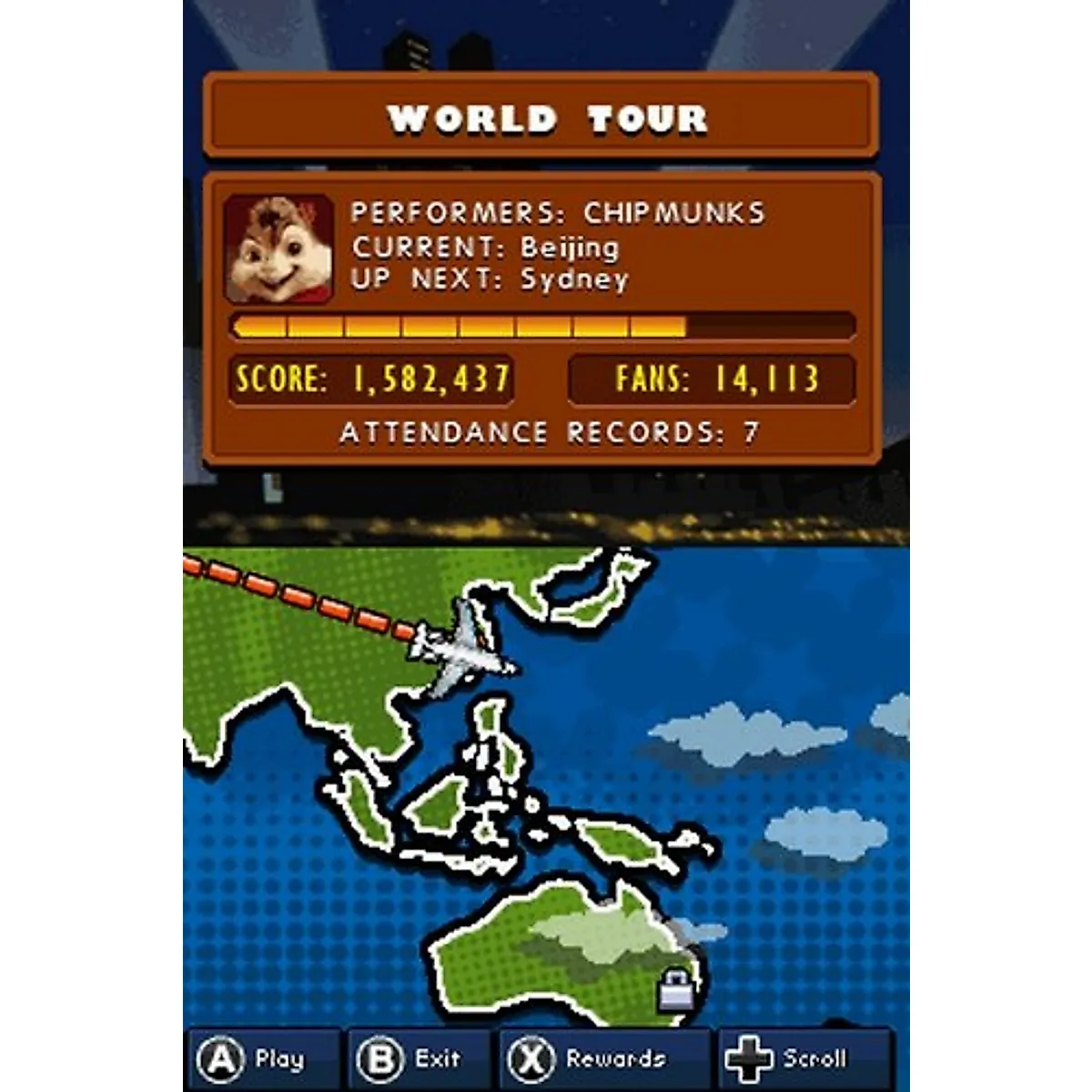 Alvin And The Chipmunks: The Squeaquel - Nintendo DS