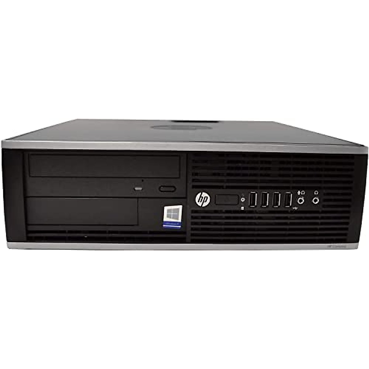 HP Elite Desktop PC Computer | Intel Quad-Core i5 | 8GB Ram | 1TB HDD | 24 Inch LCD Monitor (1080p HDMI), RGB Keyboard + Mouse | Desk Speakers | WiFi + Bluetooth | Windows 10 (Renewed)