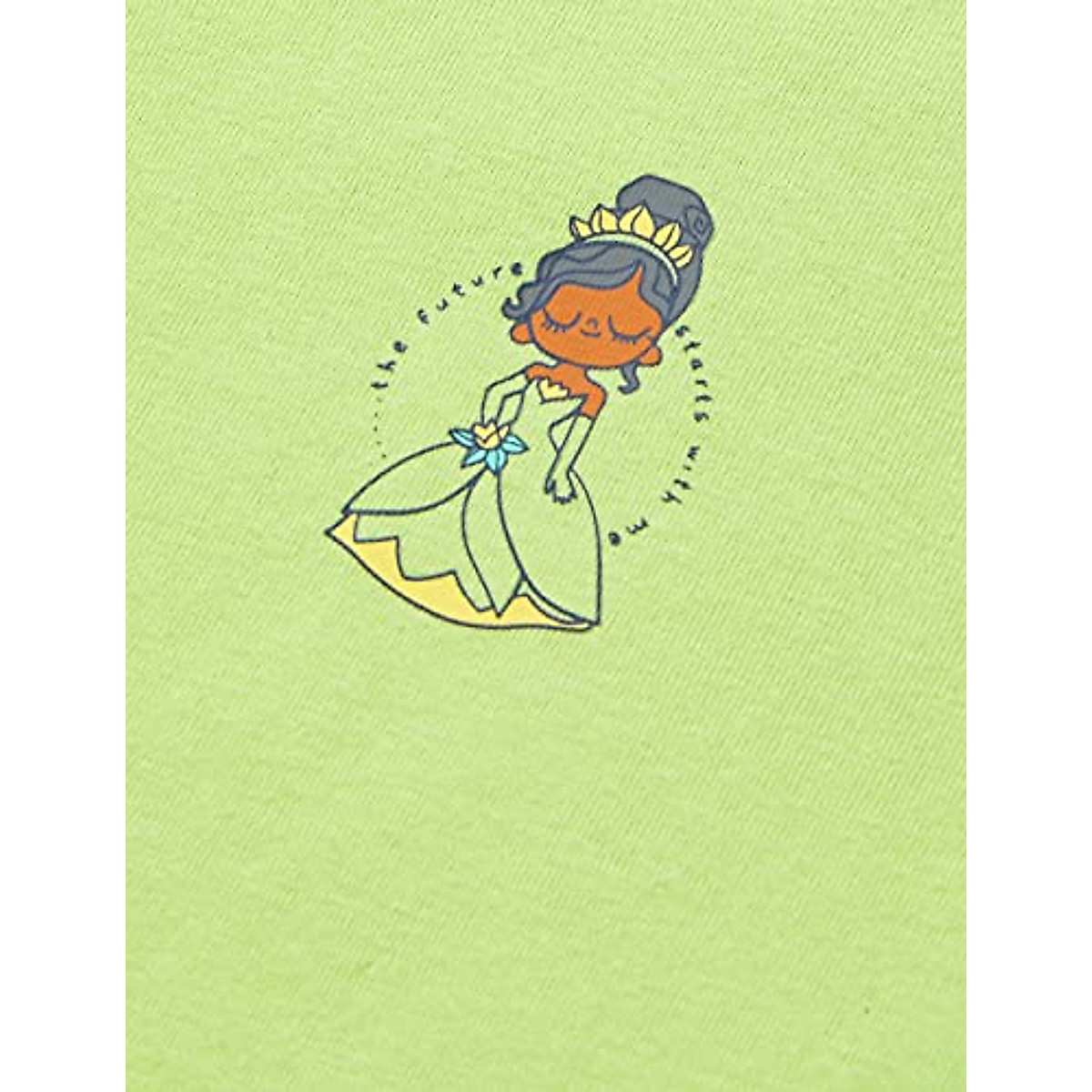 Amazon Essentials Disney | Marvel | Star Wars | Princess Baby Girls' Short-Sleeve Bodysuits, Pack of 6, Princess, 18 Months