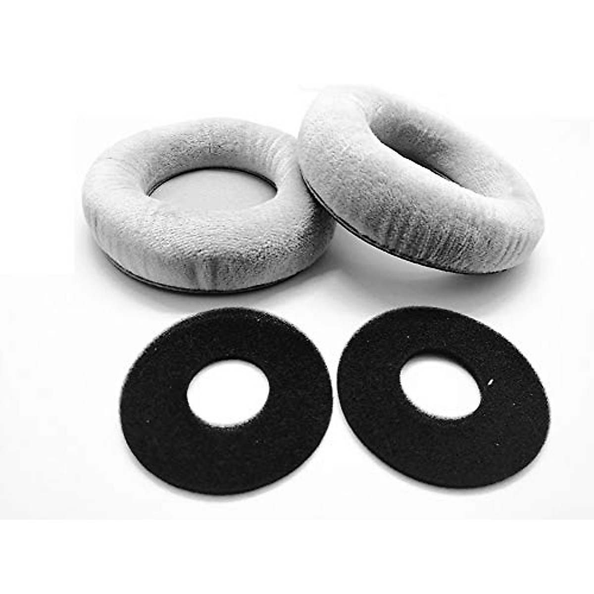 VEKEFF K701 Earpads Replacement Ear Cushions Pad Covers for AKG K702 701 Q702 K601 K612 K712 Pro Headphones (Gray)