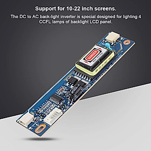 High Pressure Inverter Board CCFL Dual Lamp Large Port High Pressure Inverter Board for 10-22" LCD Screen Backlight 10-28V