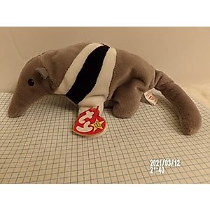 Ty Teenie Beanie Babies : ANTSY ANTEATER Teenie Beanie Baby Plush NWT #2 YR 1993 .HN#GG_634T6344 G134548TY8366