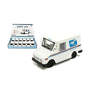 📬 United States Postal Mail Truck USPS 1987 Grumman LLV 1:36 Scale Die Cast Metal 5 Inch Model Toy Truck