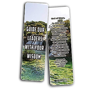 Prayers for Nations Bookmarks (60-Pack) - Perfect Giftaway for Sunday School and Ministries
