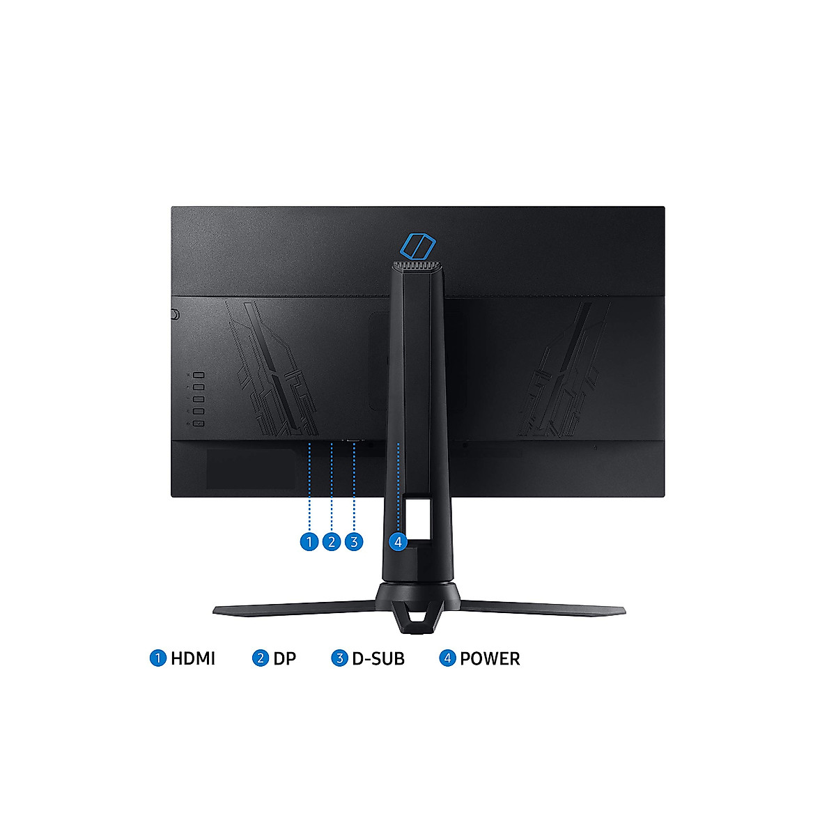 SAMSUNG 27 inch Odyssey G3 Gaming Monitor, 1920 x 1080 FHD, 144hz, 1ms, AMD FreeSync Premium, Height Adjustable Stand, Swivel/Tilt/Pivot, 3-Sided Borderless Bezel (LF27G35TFWNXZA) (Renewed)