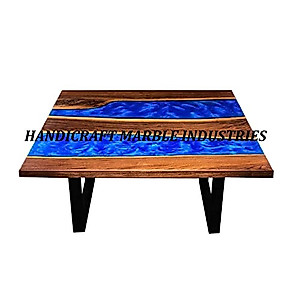 Epoxy Table, Live Edge Wooden Table, Epoxy Resin River Table, Natural Wood, Dining table, Natural Epoxy Table, Resin Table