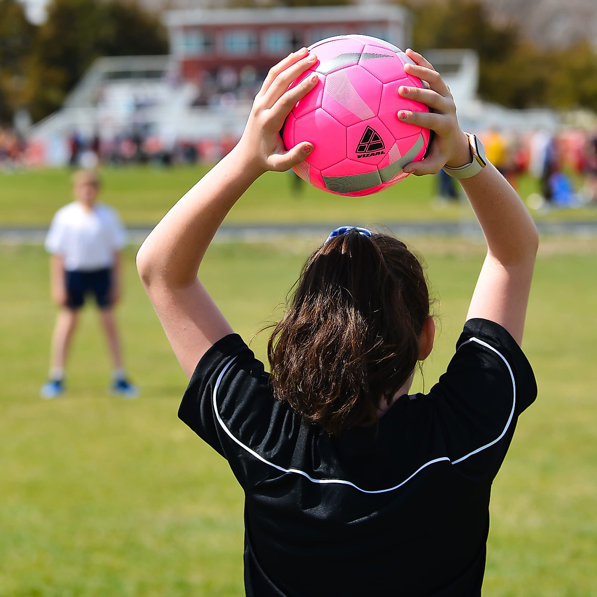 Vizari Hydra Soccer Ball | Synthetic Youth Football Gear | Soccer Training Equipment for Kids | Indoor Outdoor Play | Soccer Training | Gifts for Soccer Lovers | Professional & Adult Soccer Balls