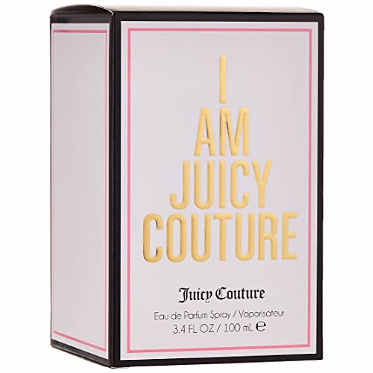 Juicy Couture, I am Juicy Eau De Parfum, Women's Perfume with Notes of Pomelo, Gardenia & Amber - Fruity & Sweet Perfume for Women, EDP Spray, 3.4 Fl Oz