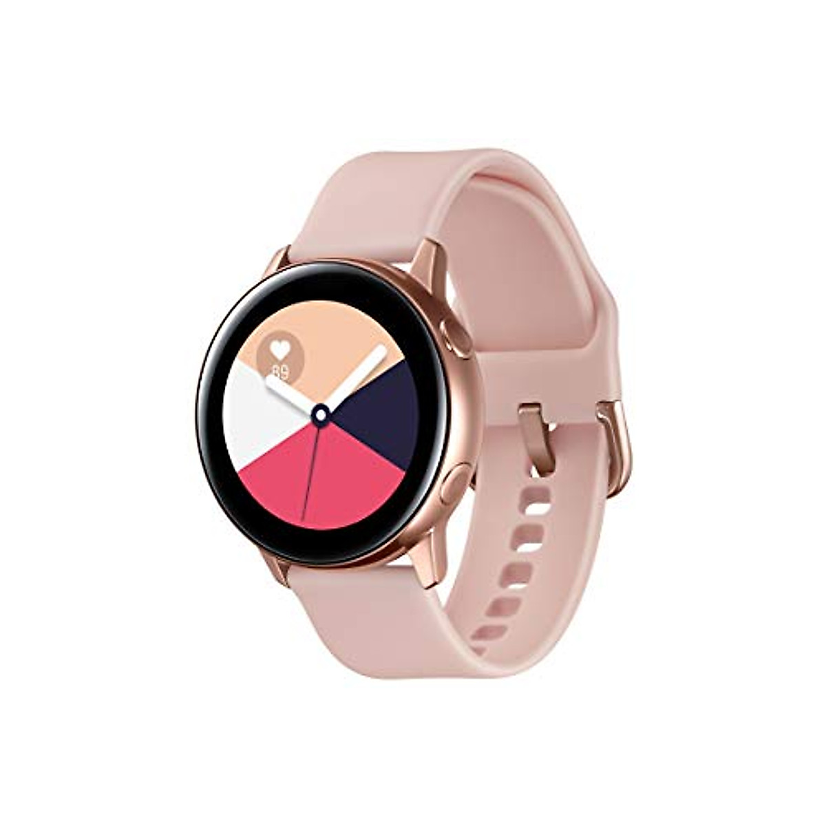 SAMSUNG Galaxy Watch Active (40MM, GPS, Bluetooth) Smart Watch with Fitness Tracking, and Sleep Analysis - Rose Gold (US Version)