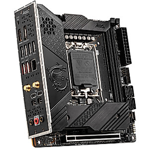 MSI MEG Z690I Unify Gaming Motherboard (Mini ITX, 12th Gen Intel Core, LGA 1700 Socket, DDR5, PCIe 5, 2.5G LAN, M.2 Slots, Wi-Fi 6E) (Renewed)