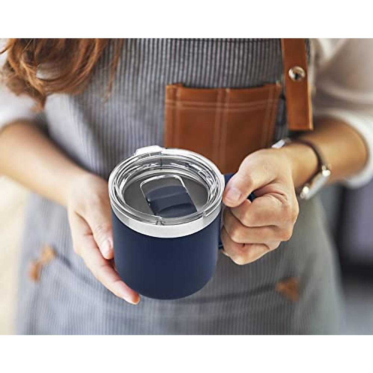 Beonsky Magnetic Slider Top Replacement for YETI Magnetic Lids 10 oz, 14 oz, 16 oz, 20 oz, 26 oz, 30 oz (5*Black)