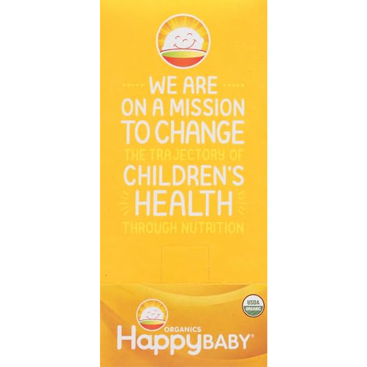 Happy Baby Organics Clearly Crafted Stage 2 Baby Food Bananas Raspberries & Oats, 4 Ounce Pouch Resealable Baby Food Pouches, Fruit & Veggie Puree, Organic Non-GMO Gluten Free Kosher (Pack of 8)
