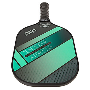 VERSIX Ascent 5C Pickleball Paddle, Teal, Graphite Face, 0.5 Inch Polypropylene Honeycomb Core, Balanced Control, Light Weight