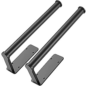 Yaotop 2 Pack Paper Towel Holder Wall Mount Under Cabinet/Wall Mount, Rack for Kitchen/Bathroom Hanging Paper/Towel, Both Available in Adhesive and Screws,Stainless Steel