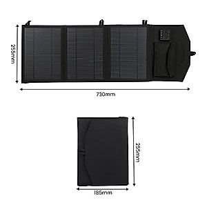 SUNYIMA 21W Portable Solar Panel Folding Foldable Solar Panels with 5V DC USB Port for Phone Battery Charge