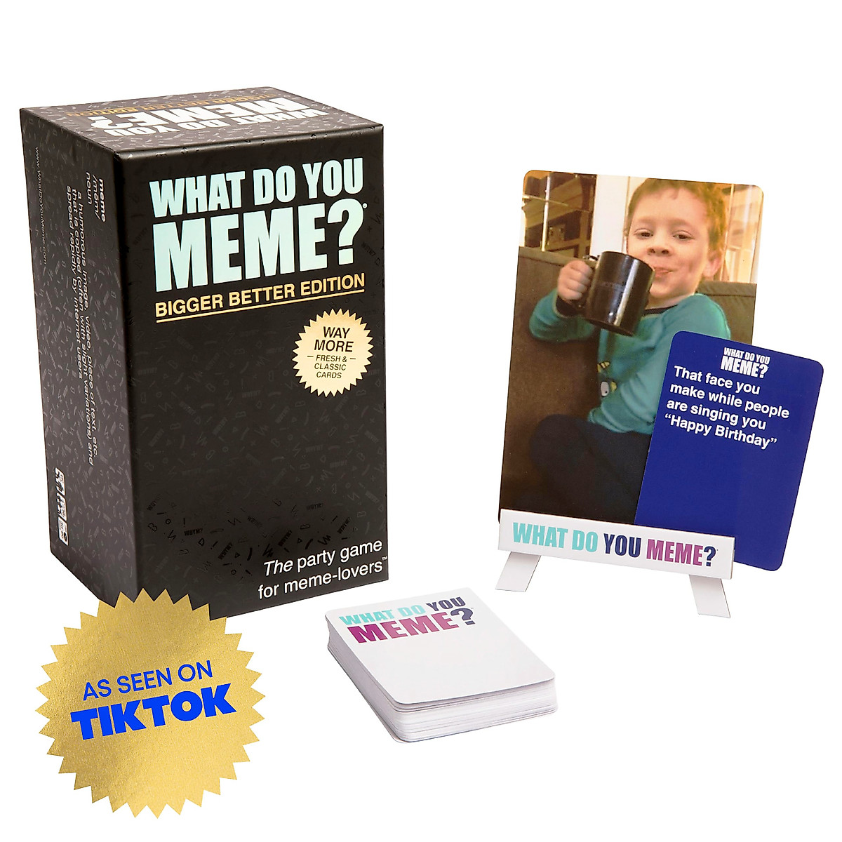 WHAT DO YOU MEME? Bigger Better Edition - Adult Card Games for Game Night for Teens
