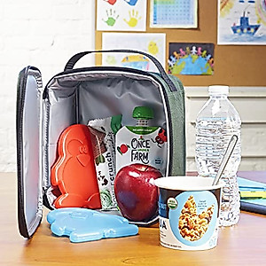 Fit & Fresh, Penguins Cool Coolers Lunch Ice Packs, Set of 4, Multicolored