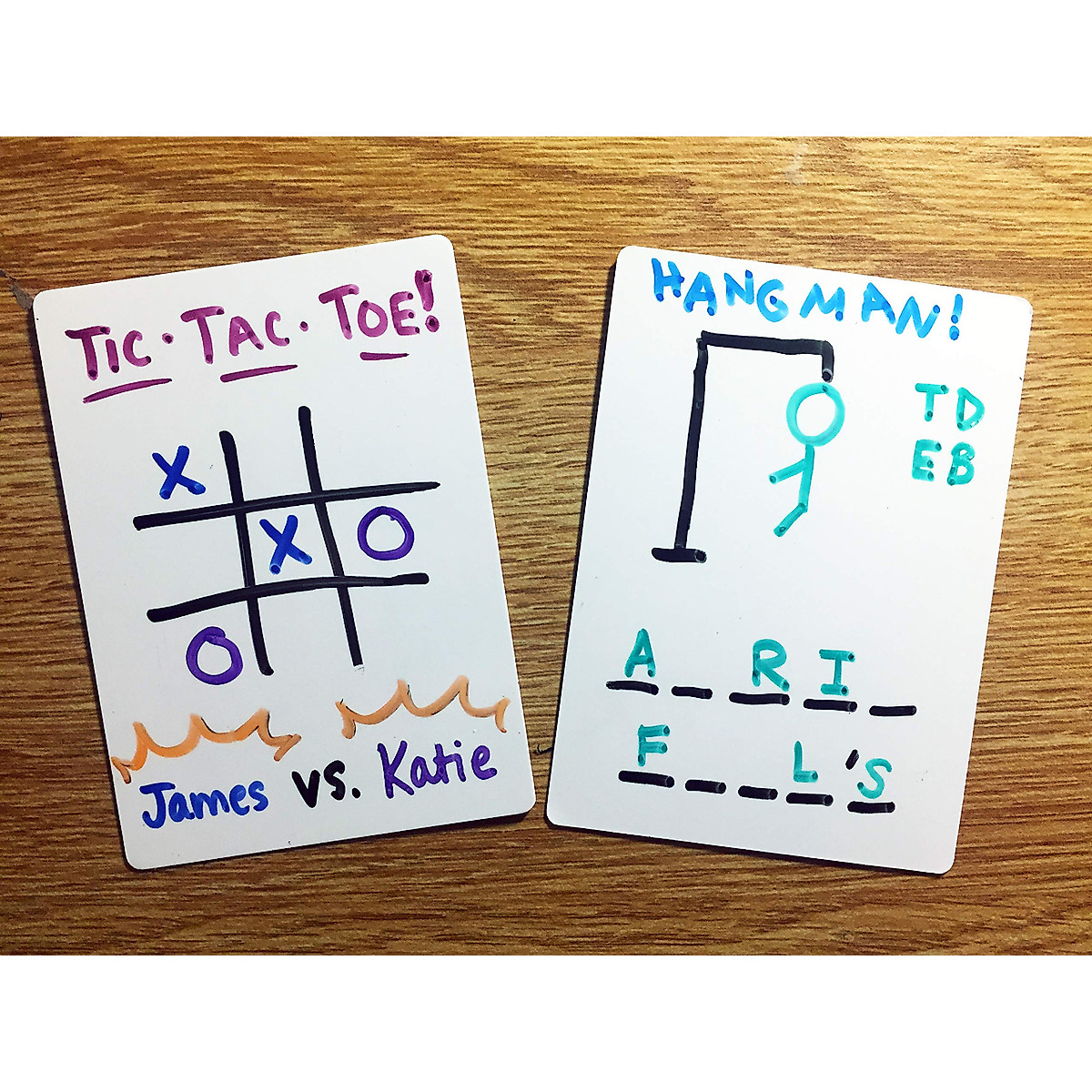 Apostrophe Games Dry Erase Blank Playing Cards, Poker Size - 2.5" x 3.5", 45 Reusable Blank Cards w/Box, Flash Cards, Board Game Cards, Study Guide & Note Cards