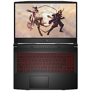 MSI Katana GF66 15.6" 144Hz 3ms FHD Gaming Laptop Intel Core i7-11800H RTX3060 16GB 1TBNVMe SSD Win10 - Black (11UE-031)