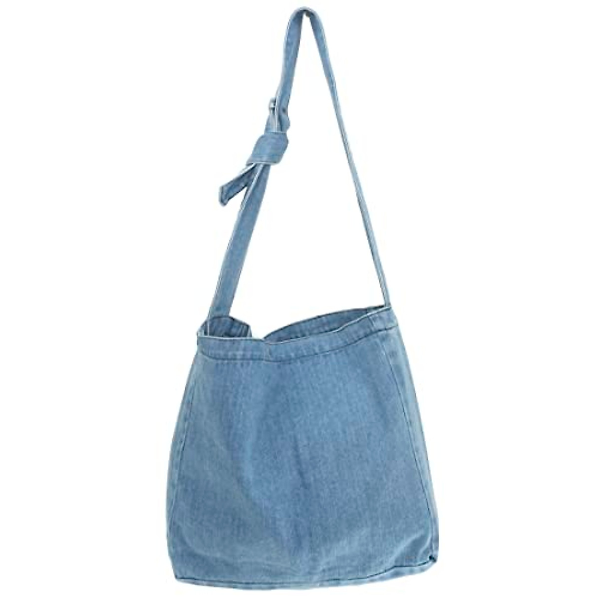 YunZh Denim Purse Tote Shoulder Handbag Shopping School Travel Pockets
