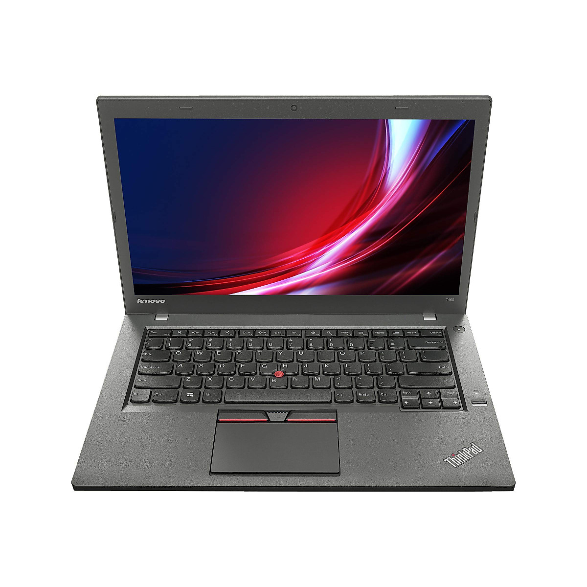 Lenovo ThinkPad T450 14" Laptop, Intel Core i5 5300U 2.3Ghz, 16GB DDR3 RAM, 256GB SSD Hard Drive, Webcam, Windows 10