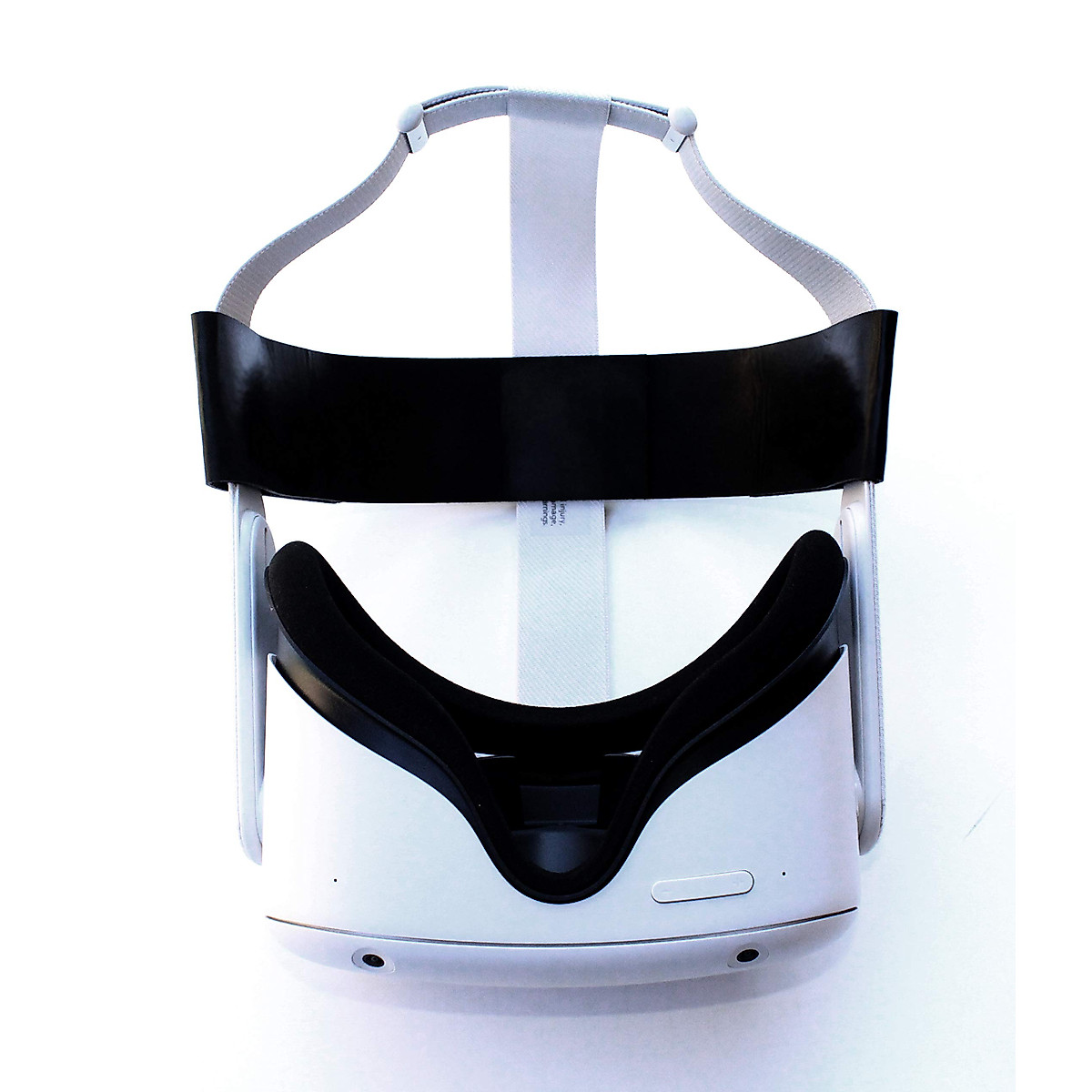 Oculus Quest 2 - Head Strap Weight Reduction Headband Adjustable PU Leather