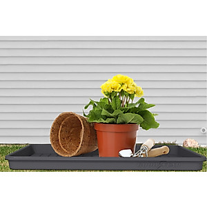 Goodyear - 2 Pack All Purpose Boot Mat for Entryway, Rubber Mats for Shoes, Boots, Pets, Garden and Paint - Indoor and Outdoor Use. 100 Percent Rubber - Size 16"x30" (2)