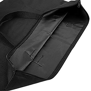 Light Weight Art Portfolio Tote Bag 20 x 26 Inches Waterproof Artist Carrying Case Poster Board Storage Bag Sketching Painting Drawing Art Supplies Holder for Student Art Work Portfolio - Black