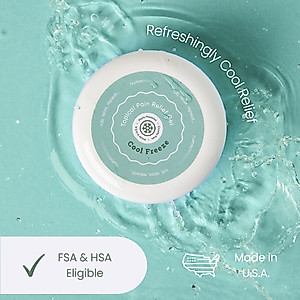 numm. Instant Pain Relief Gel, Cool Freeze, 6% Menthol, Citrus Mint Scent, 8oz, 1 Count