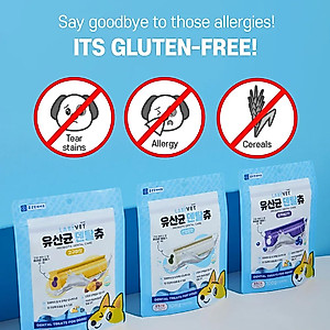 Labivet Probiotic Dental Chews for Small Dogs Sweet Potato Flavor (9g x 11 Pieces) (11 Pieces, Sweet Potato)