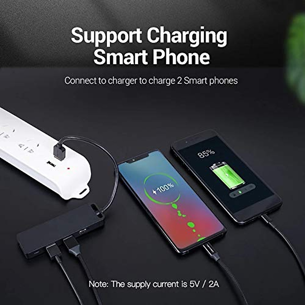 GPPZM USB 3.0 HUB 4 Port Adapter Multi USB 2.0 Splitter High Speed PC Computer Accessories USB Type-C Hub