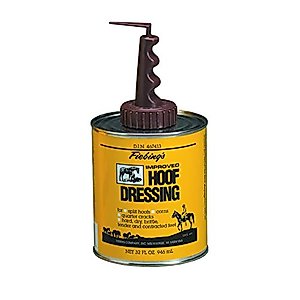 Fiebing's Hoof Dressing with Applicator - Helps Maintain Healthy Horse Hooves and Feet - 32 oz