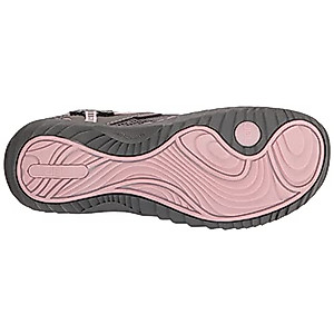 JBU by Jambu Women's Tahoe Water Ready Sneaker, Grey/Petal, 10