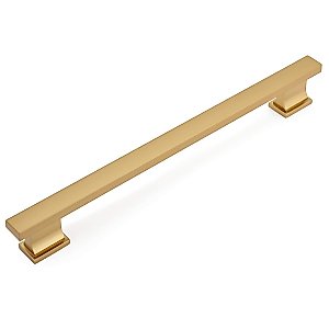 Cosmas 702-192GC Gold Champagne Contemporary Cabinet Hardware Handle Pull - 7-1/2" Inch (192mm) Hole Centers
