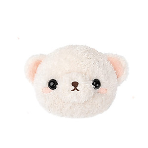 Hipi-shop Bear lolita plush Japanese cute Plush bag Creative shoulder bag Wallet Purse CrossBody bag for women and Girls (Black)