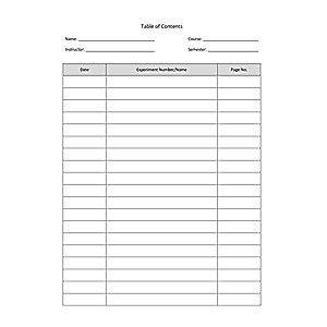 Student Lab Notebook (50 duplicate page sets): perforated carbonless sheets with smooth coil spiral binding