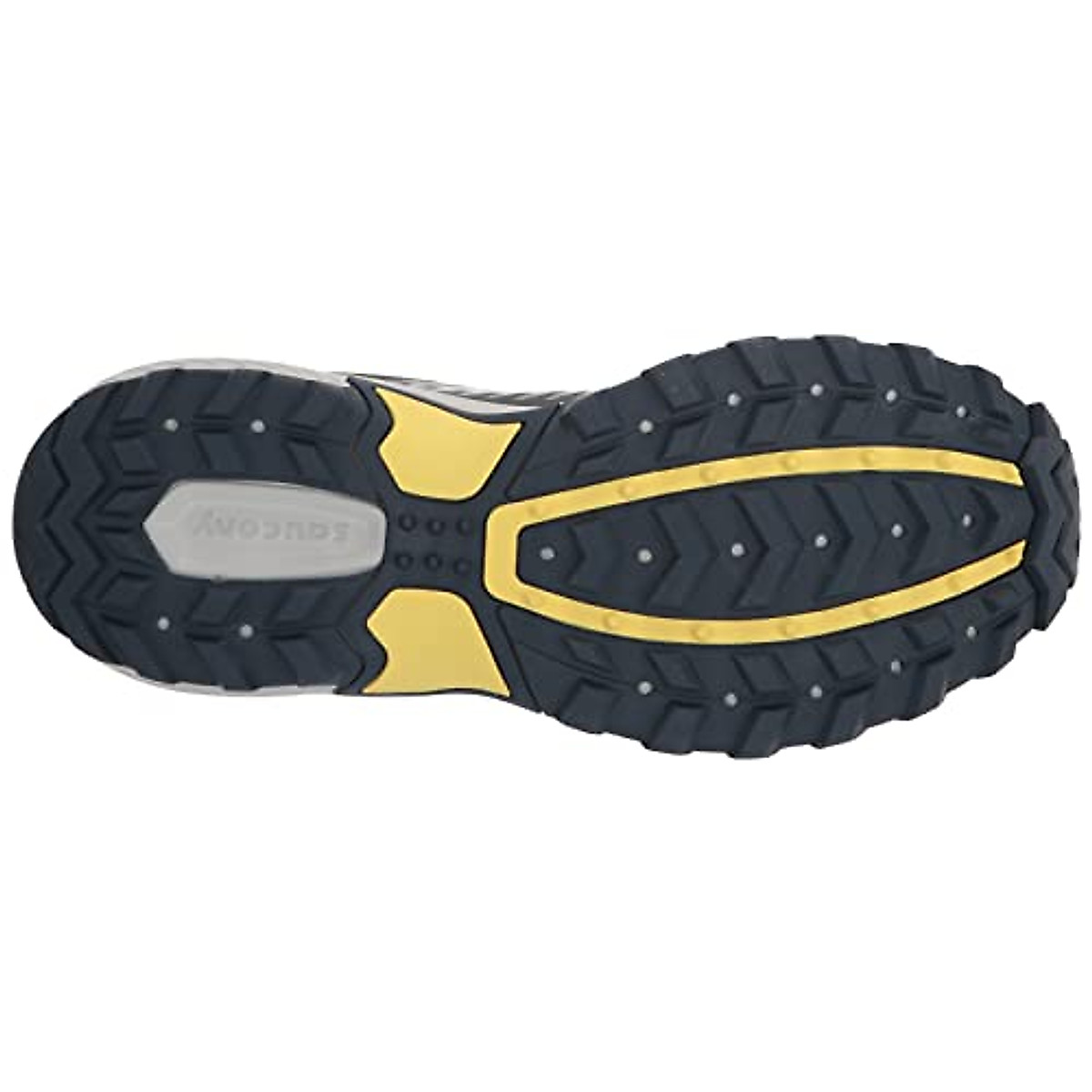 Saucony Women's Excursion TR15 Trail Running Shoe,Shadow/Sunblaze, 9 W