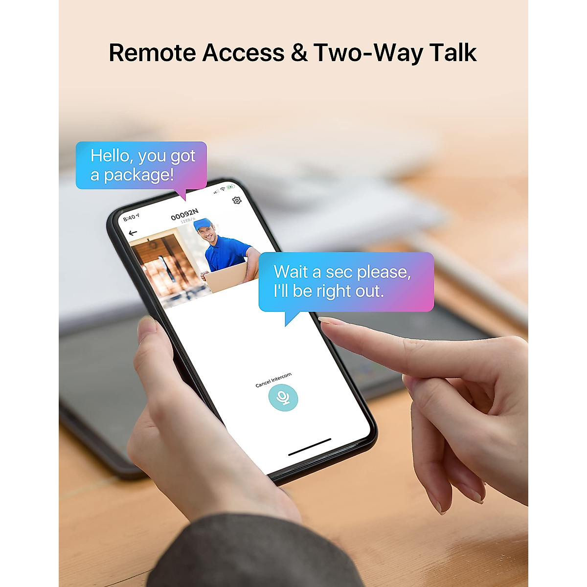 ZOSI 8CH 2K Wireless Security Camera System with 1TB Hard Drive,8x 3MP WiFi Outdoor Surveillance Cameras,Night Vision,Light and Siren Alarm,2 Way Audio,2K H.265+ 8Channel NVR for 24/7 Recording