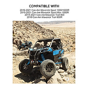 A & UTV PRO Trail Electronic Tablet Device Holder, GPS Tablet and Phone Holder Mount Storage Box for Can am Commander/Commander MAX/Maverick Sport/Trail/Sport MAX,Replace OEM #715005212