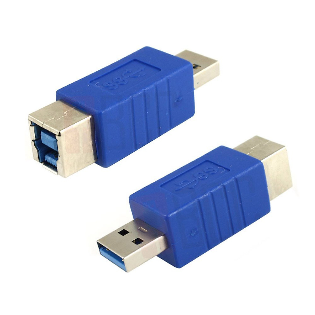FolioGadgets USB 3.0 Adapter - Type A Male to B Female -Connector Converter Adapter - 2 Pack